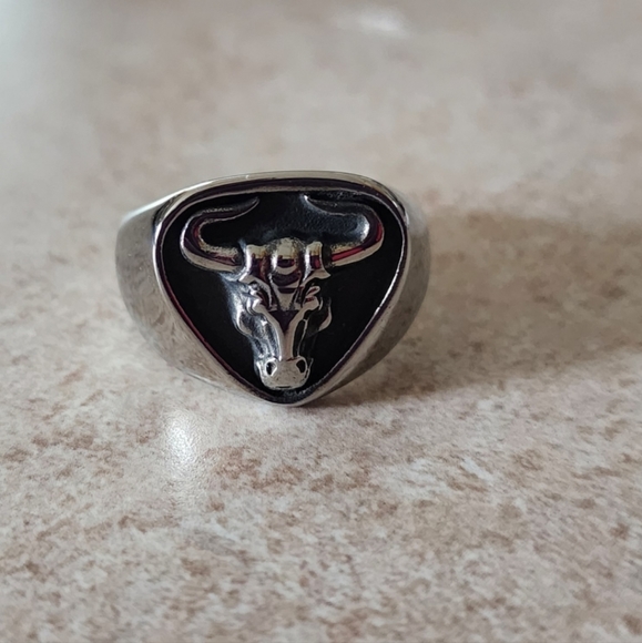 Accessories | New Stainless Steel Longhorn Steer Bull Ring | Poshmark